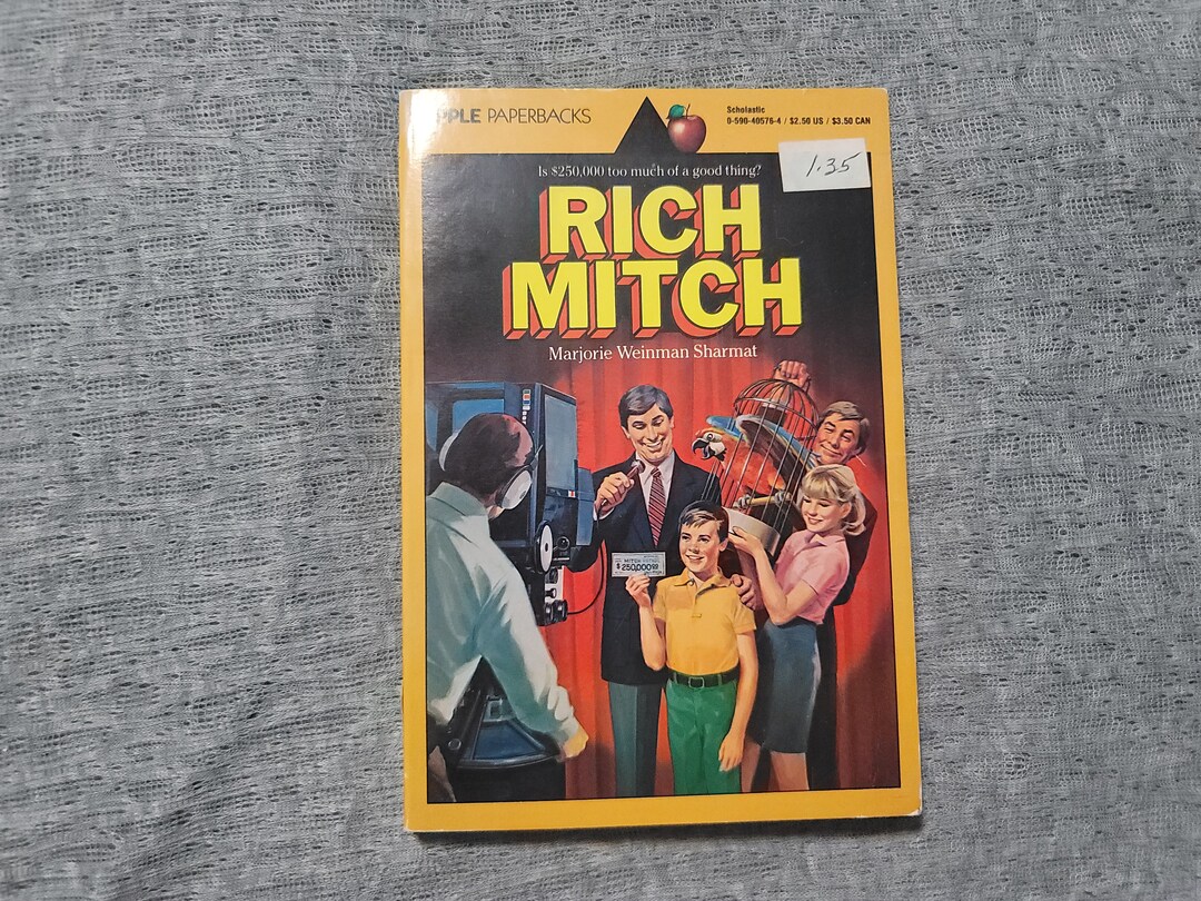 Rich Mitch - Marjorie Weinman Sharmat - Apple Paperbacks - Etsy