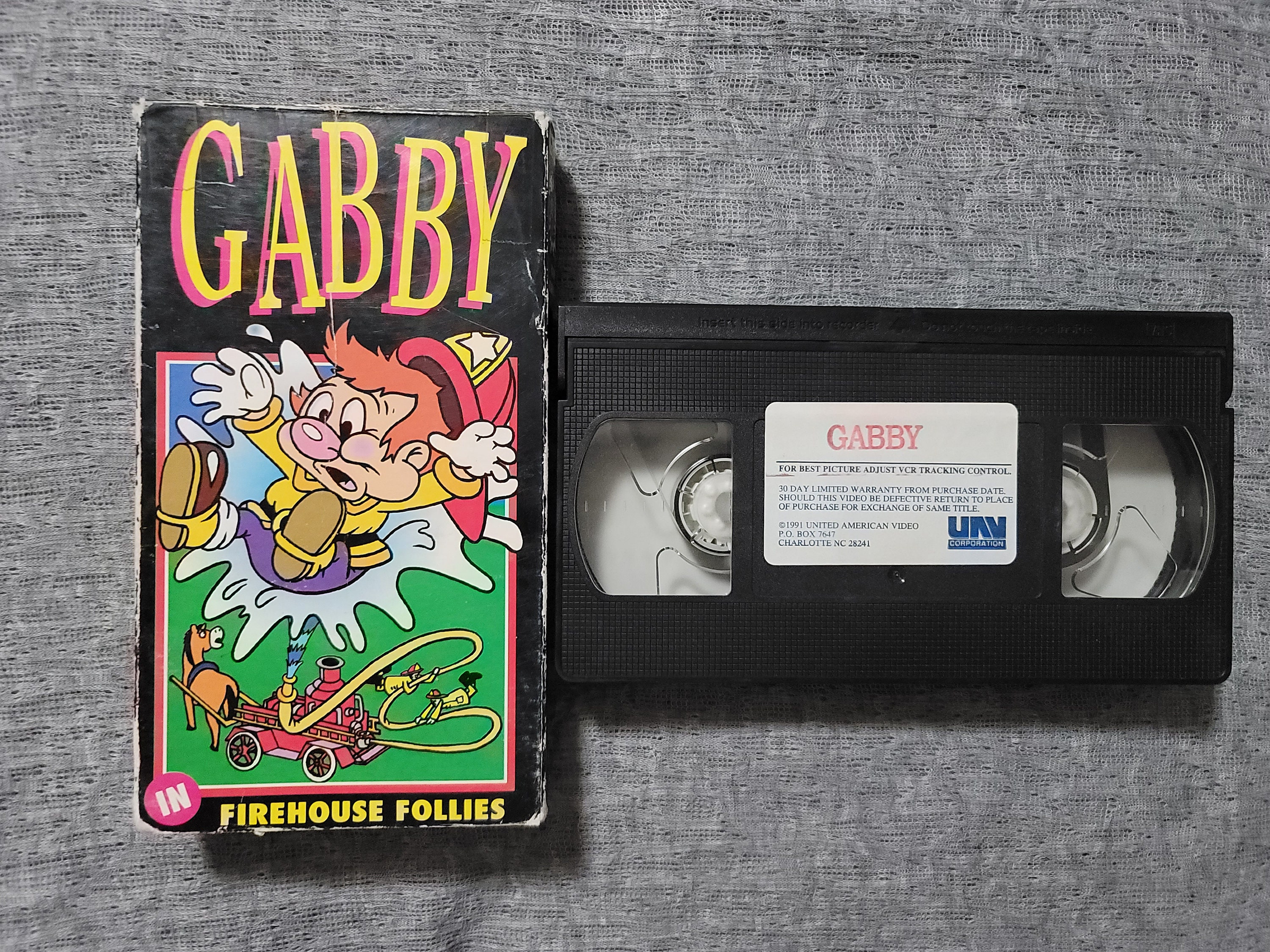 Gabby in Firehouse Follies VHS Movie - Etsy