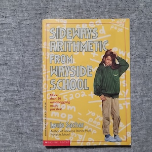 Sideways Arithmetic From Wayside School - Louis Sachar - Etsy