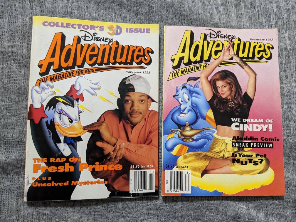 Vintage Disney Adventures Magazines 1992-1993 Joey Lawrence, Macaulay ...