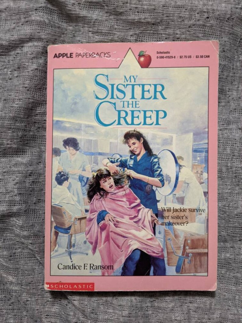My Sister the Creep Candice Ransom 1990 Apple Paperback - Etsy