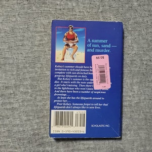 The Lifeguard - Richie Tankersley Cusick - Point Horror - Etsy