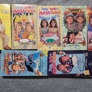 Mary Kate and Ashley VHS Movies - You're Invited To, the Adventures Of ...