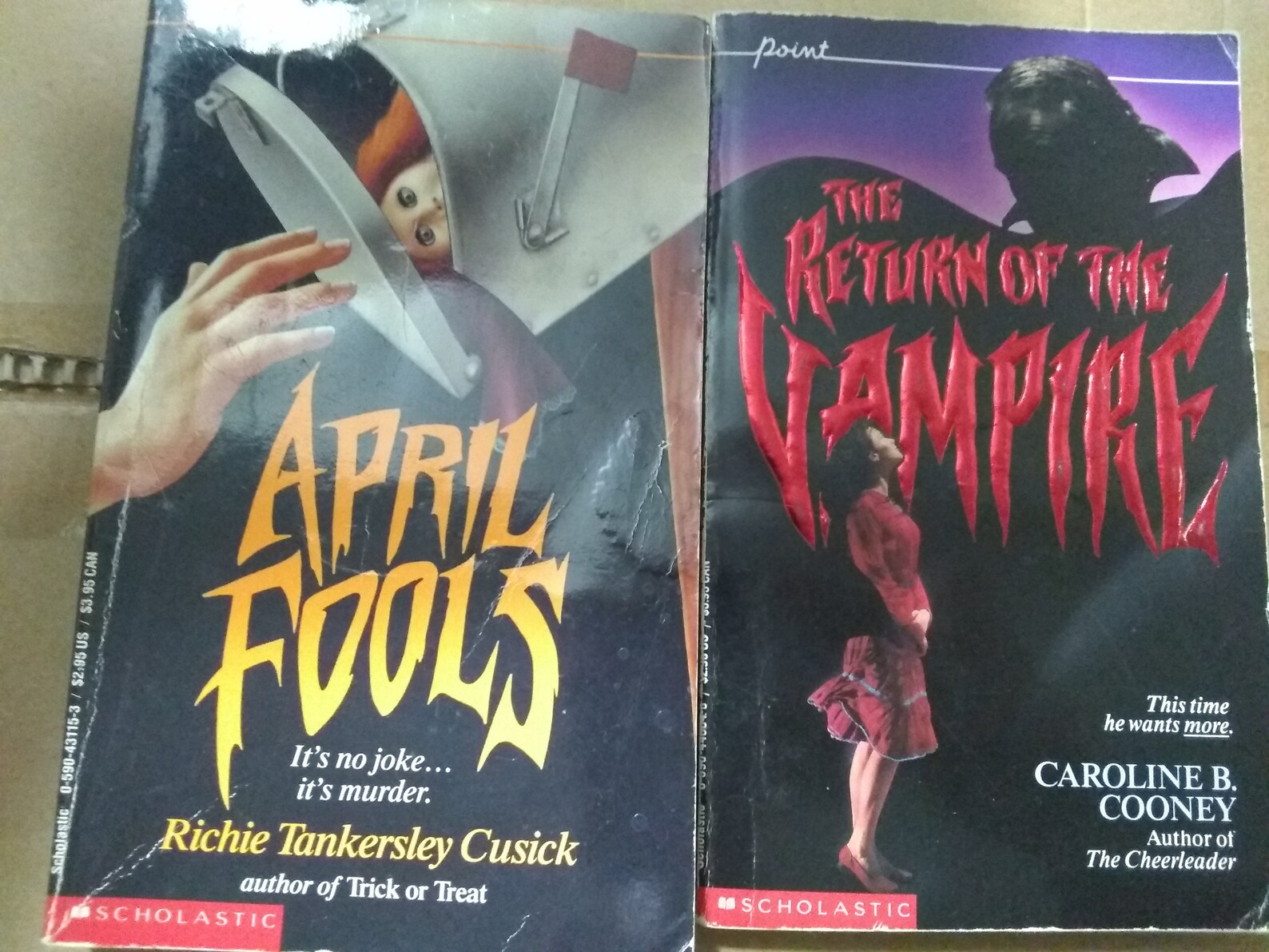 Scholastic Point Paperbacks/point Horror Teen Books You Choose - Etsy