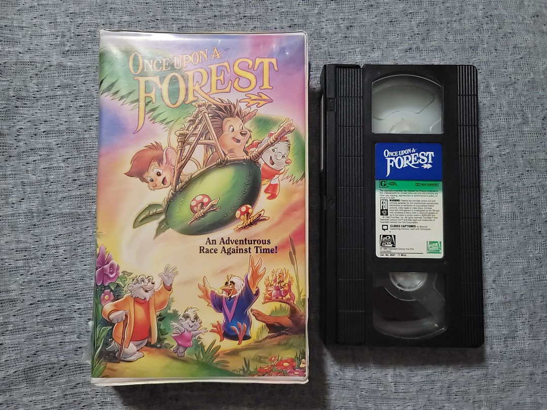 Once Upon a Forest VHS - Etsy