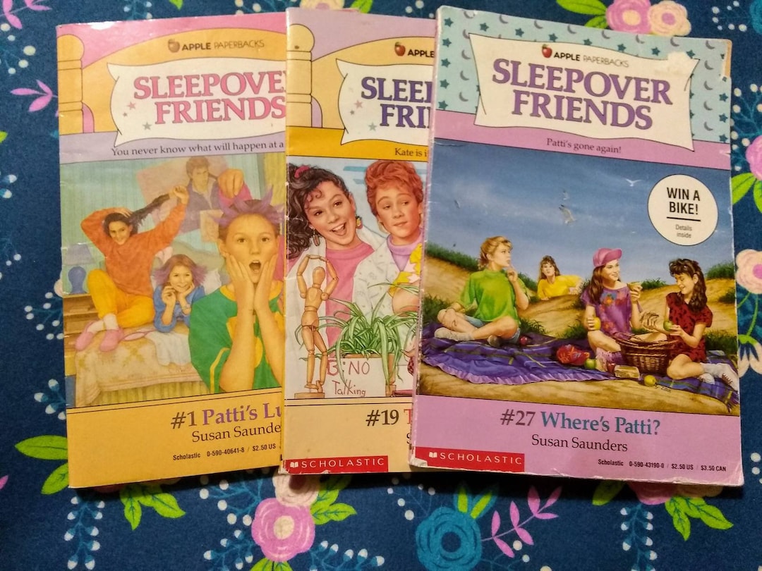 Sleepover Friends Books 80s/90s Series - You Choose - Etsy