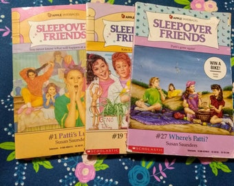 Sleepover Books - Etsy