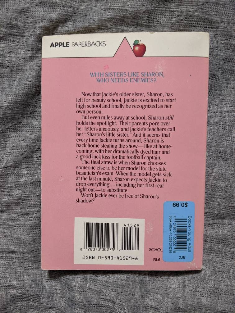 My Sister the Creep Candice Ransom 1990 Apple Paperback - Etsy