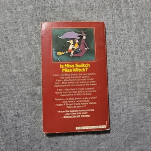 The Trouble With Miss Switch Barbara Brooks Wallace - Etsy