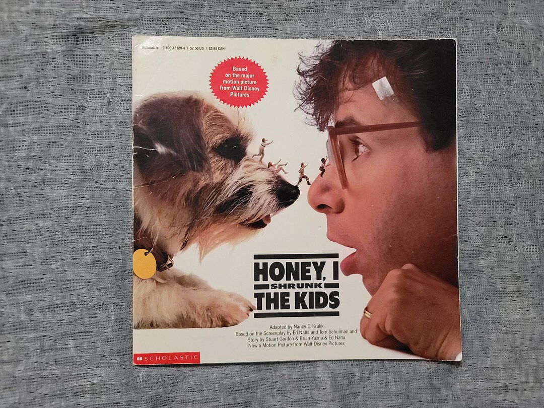 Honey I Shrunk the Kids - Movie Picture Book - Nancy Krulik - Etsy