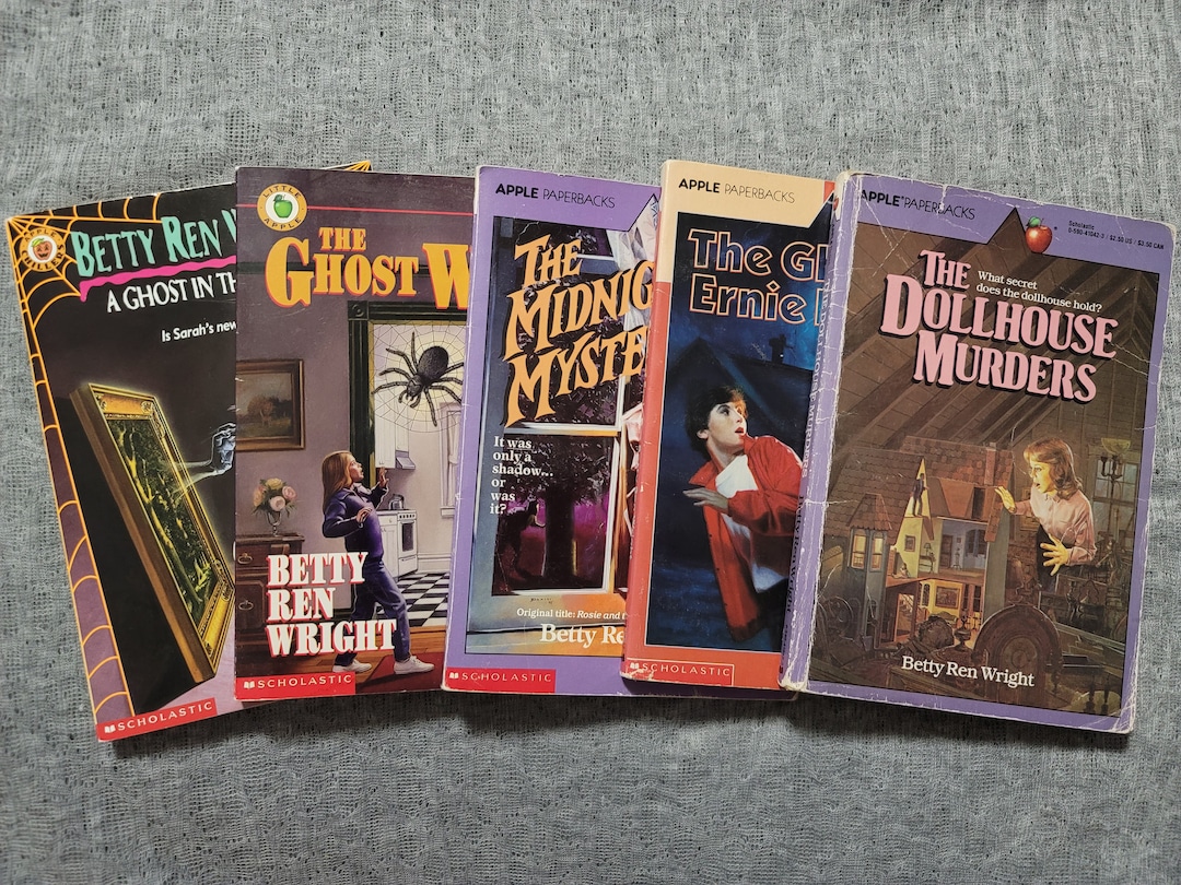 Betty Ren Wright Ghost Story Books - Kids Scary Stories - Etsy