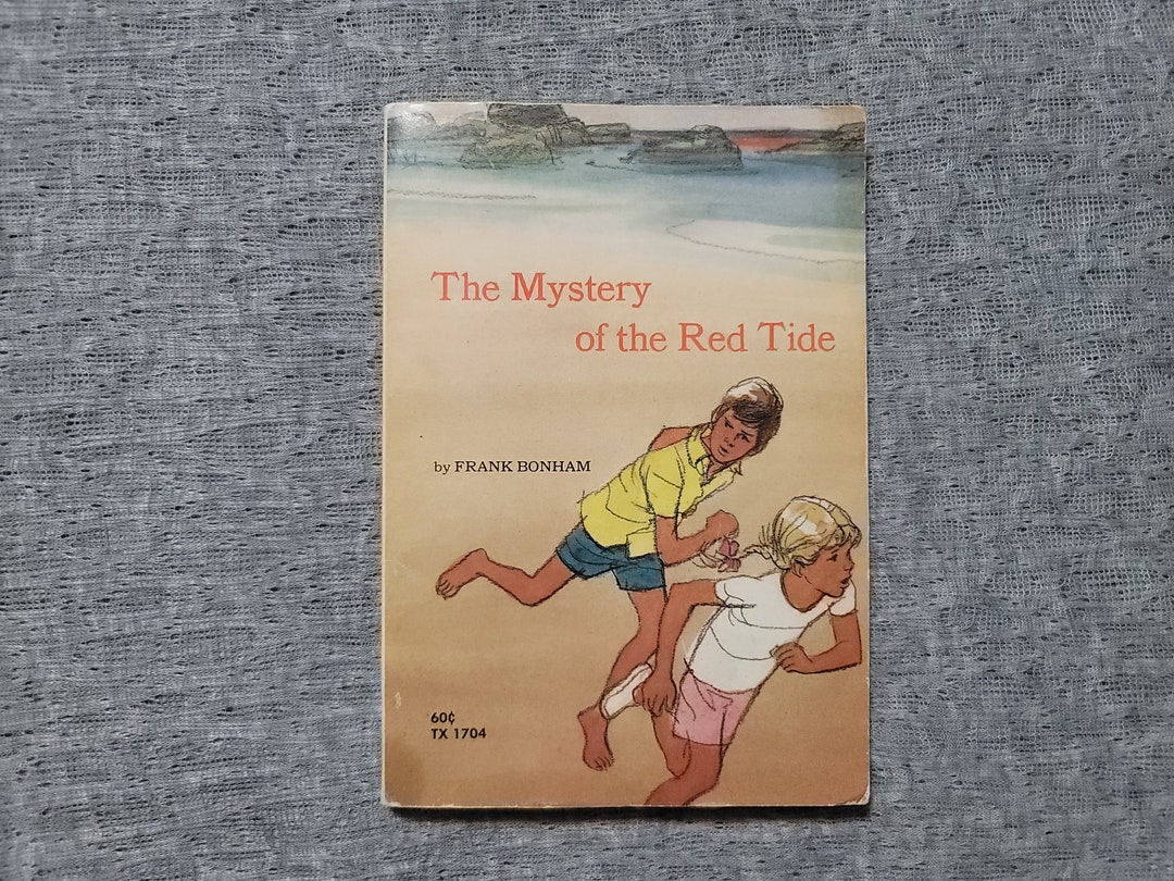 The Mystery of the Red Tide - Frank Bonham - SBS 1970 - Etsy