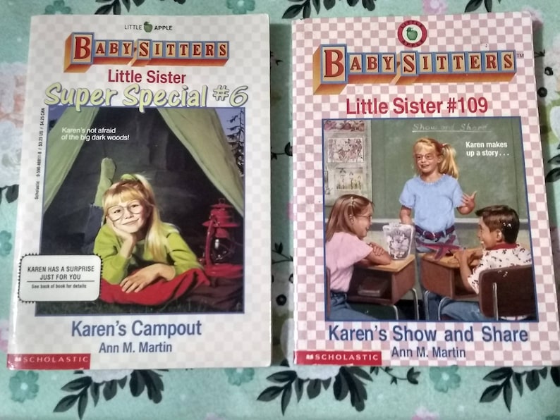 Baby Sitter's Club Little Sister Books Ann M. Martin - Etsy
