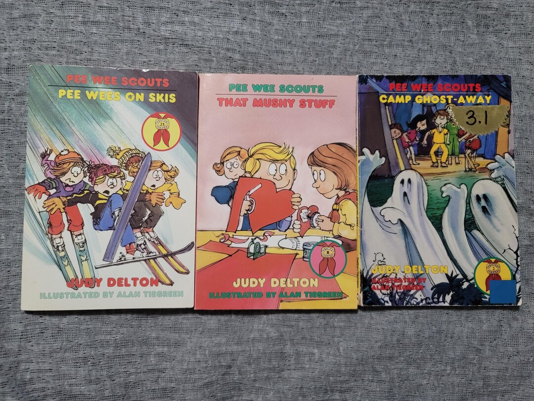 Pee Wee Scouts Books - Judy Delton - Etsy