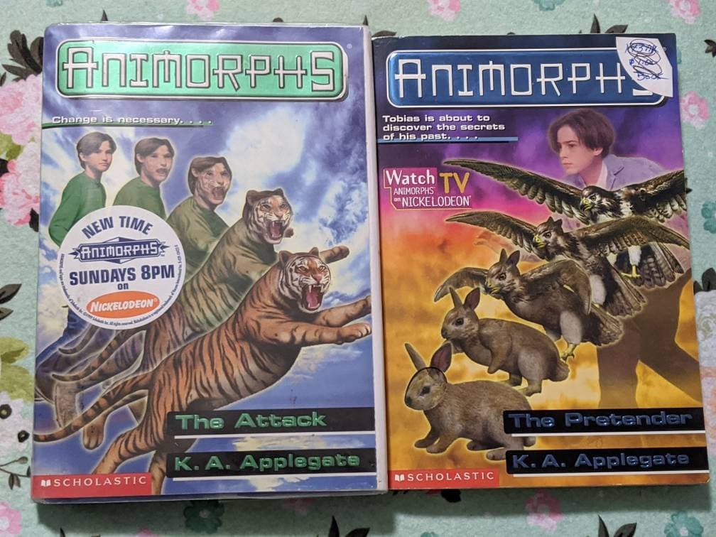 Animorphs Books 90s Nickelodeon K.A. Applegate You - Etsy
