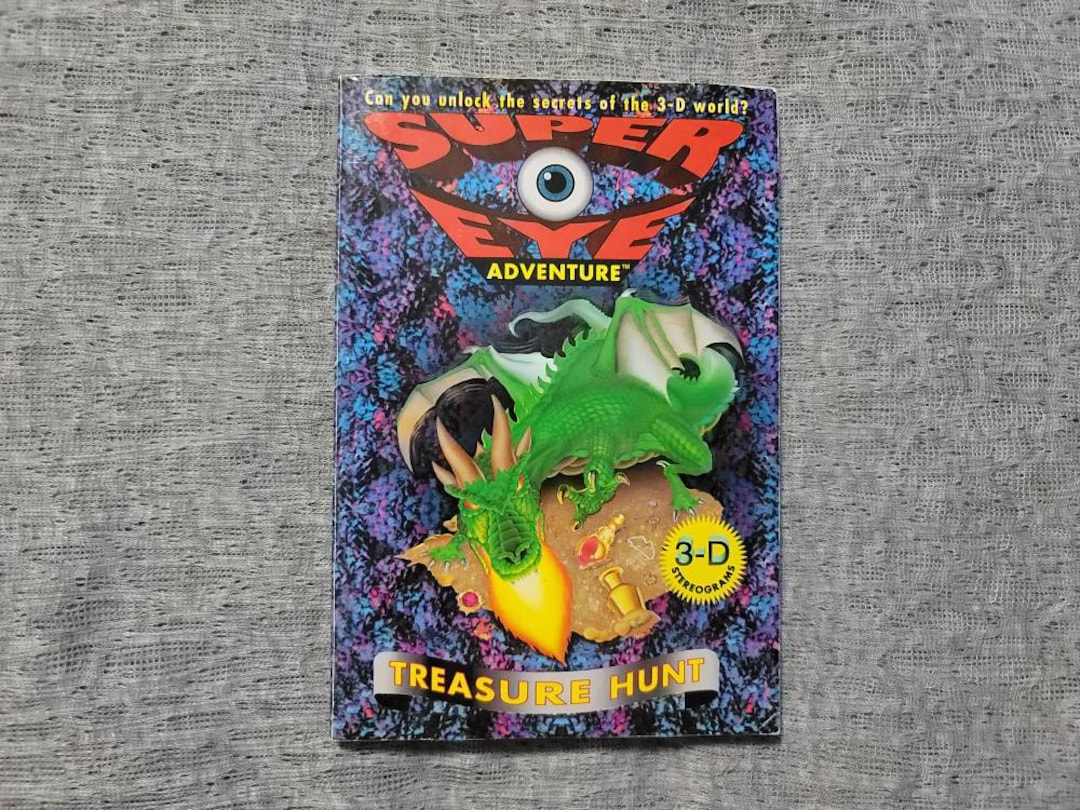 Super Eye Adventure Treasure Hunt - 3-D Stereograms - Etsy