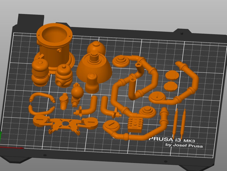 RS-25 Space Shuttle Main Engine | 3D Files Only - Etsy