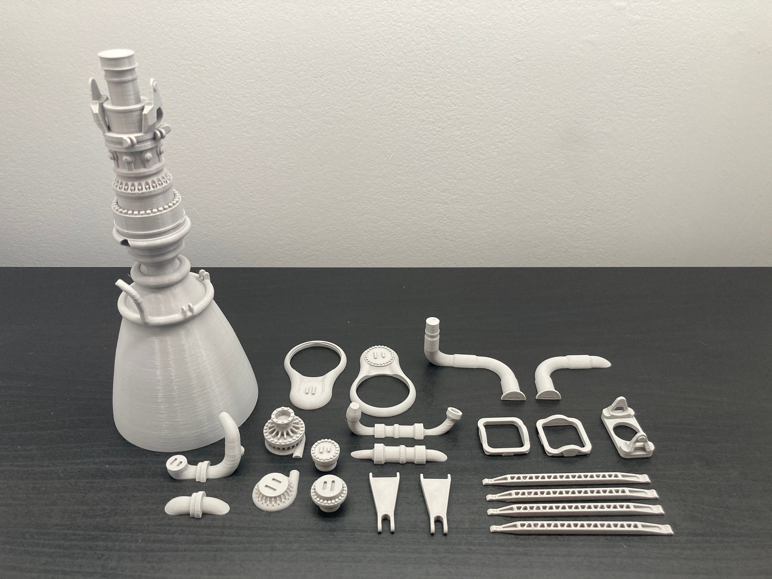 Spacex Raptor Engine 3D Files Only - Etsy