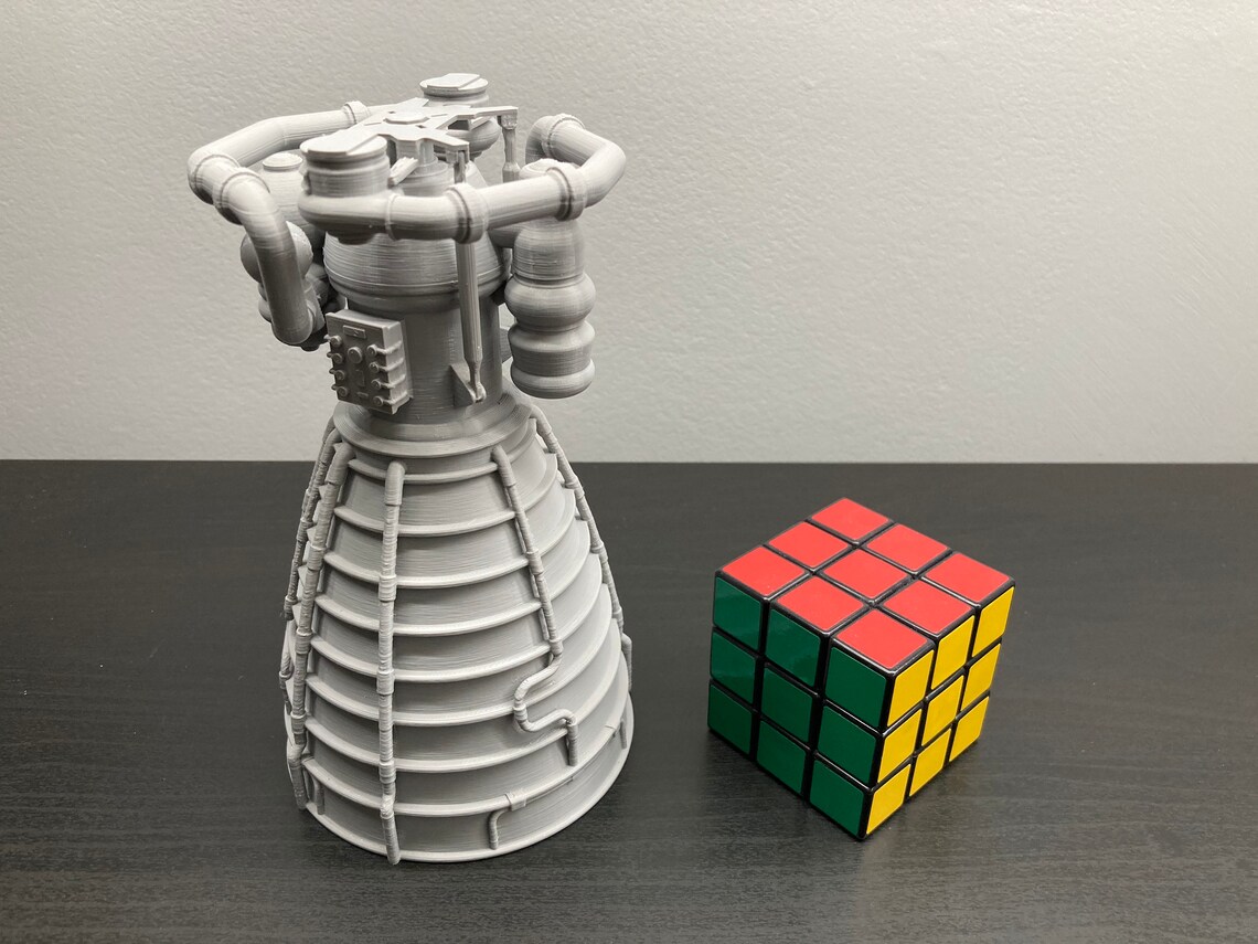 RS-25 Space Shuttle Main Engine | 3D Files Only - Etsy