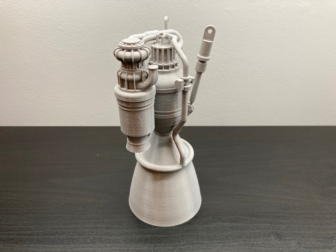 SpaceX Merlin 1D Engine | Etsy