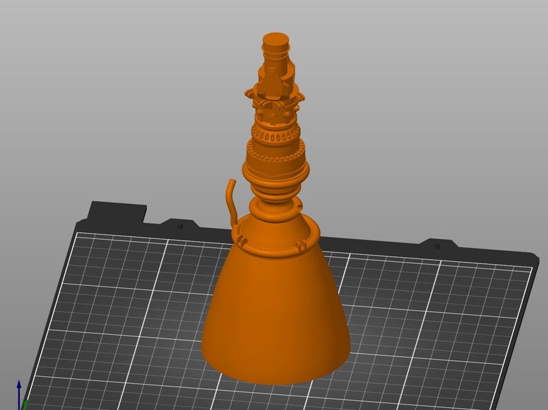 Spacex Raptor Engine | 3D Files Only - Etsy