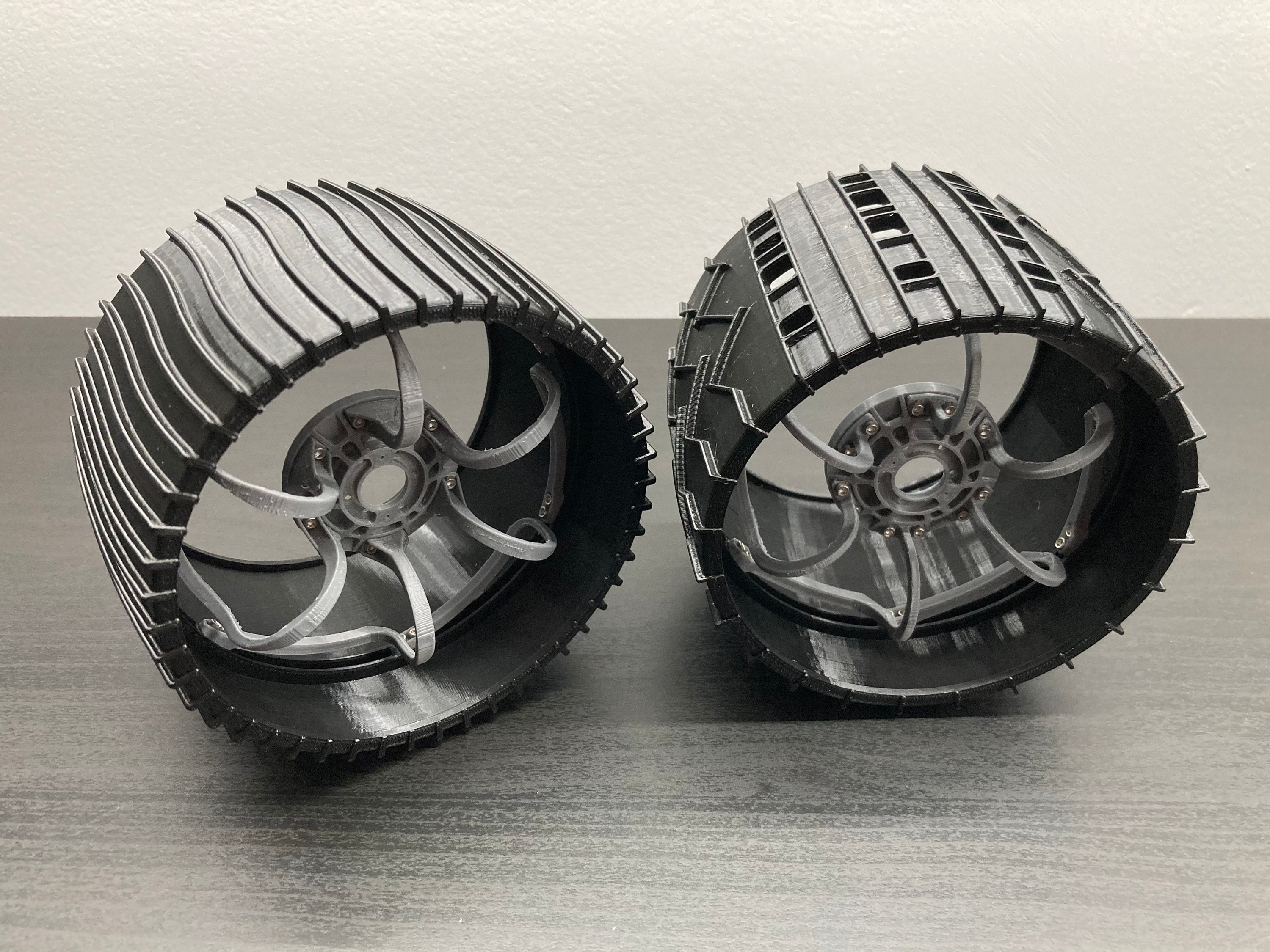 Curiosity Rover Wheel Materials