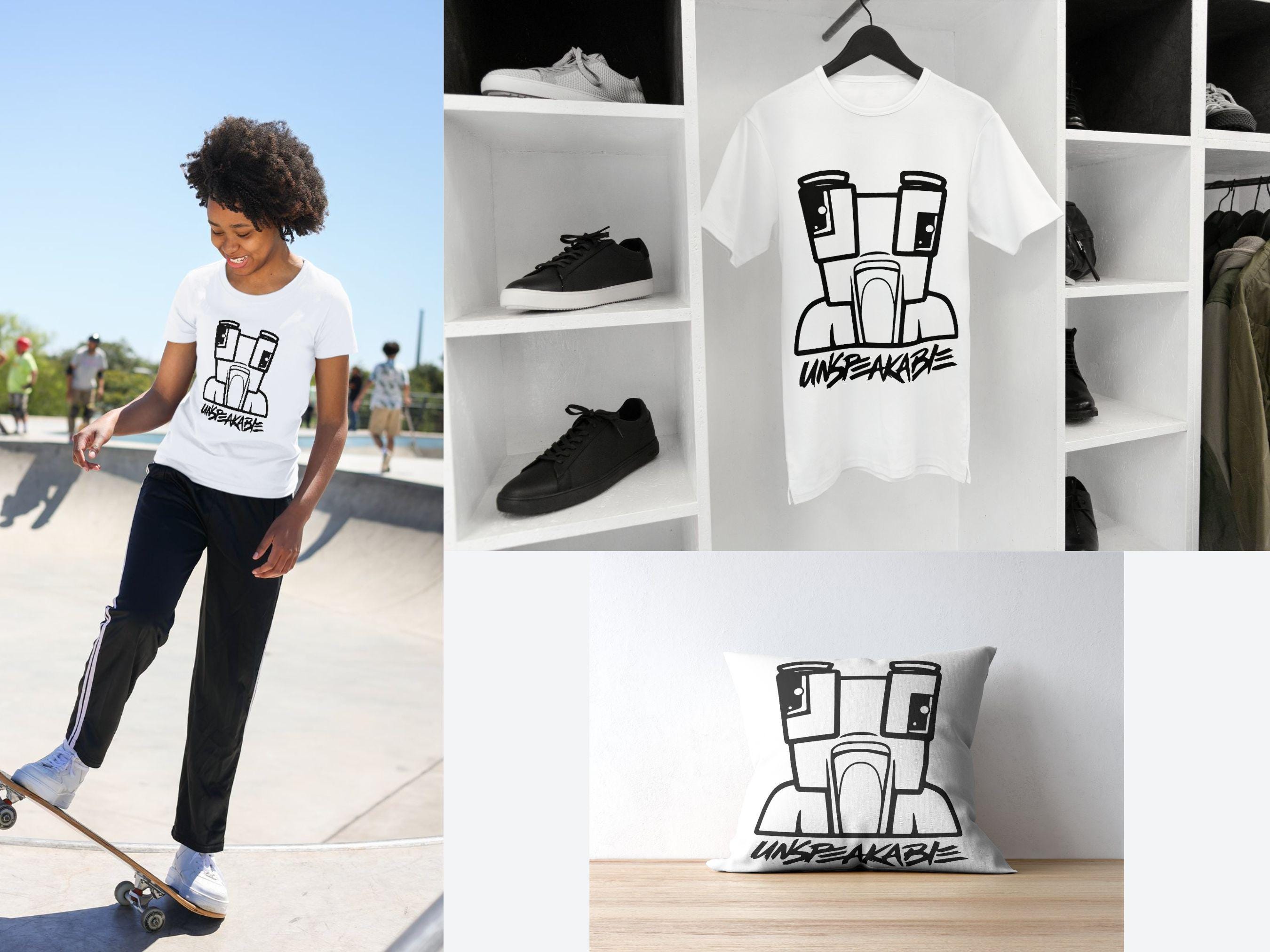 Unspeakable Logo SVG PNG Digital Download Youtube Merch T Shirt Decals ...