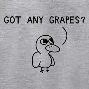 Got Any Grapes? Duck Walked up to the Lemonade Stand Cute Cartoon Duck ...