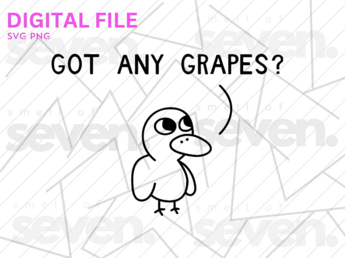 Got Any Grapes? Duck Walked up to the Lemonade Stand Cute Cartoon Duck ...