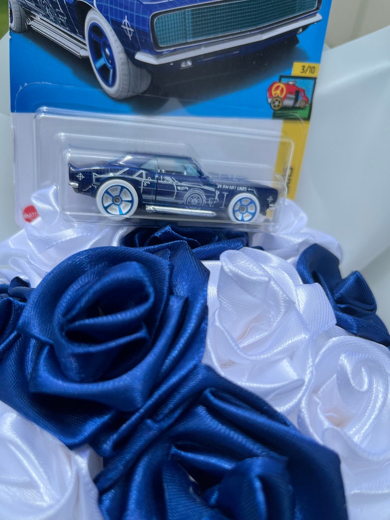 Hot Wheels Ribbon Rose Bouquet 67 Camaro 10 Count - Etsy