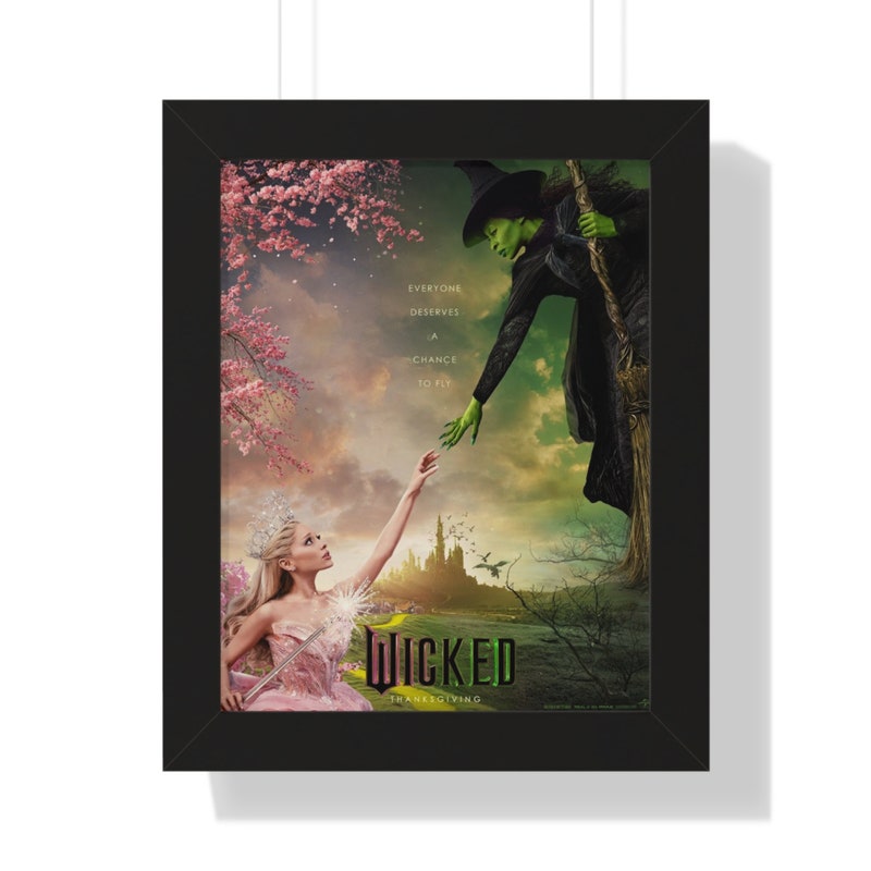 Wicked the Musical Poster - Etsy