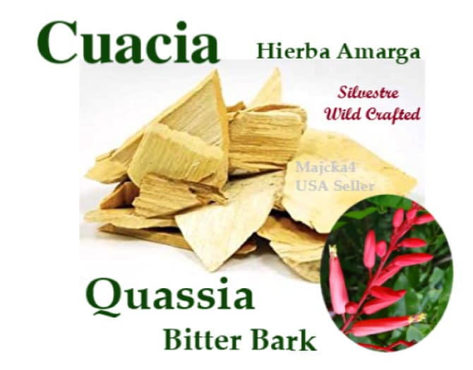 Cuacia Cuasia Cuassia 4 oz Hierba Amarga Quassia bark Bitter | Etsy