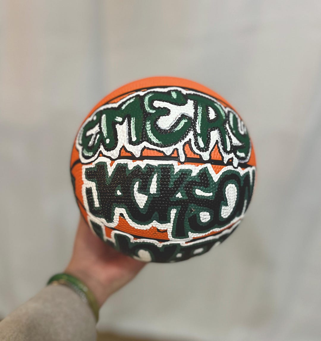 Personalized Mini Basketball - Etsy