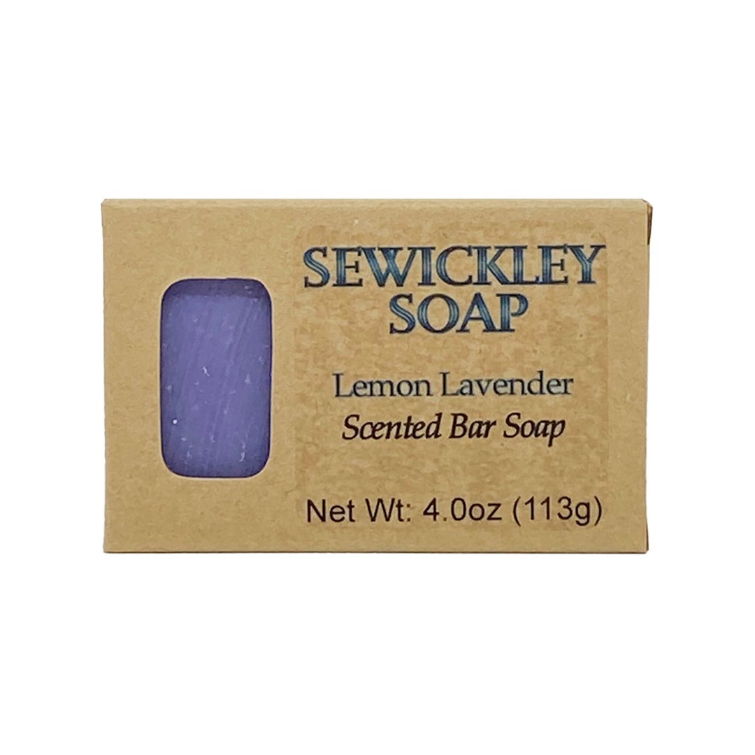 Lemon Lavender Scented Bar Soap - Etsy
