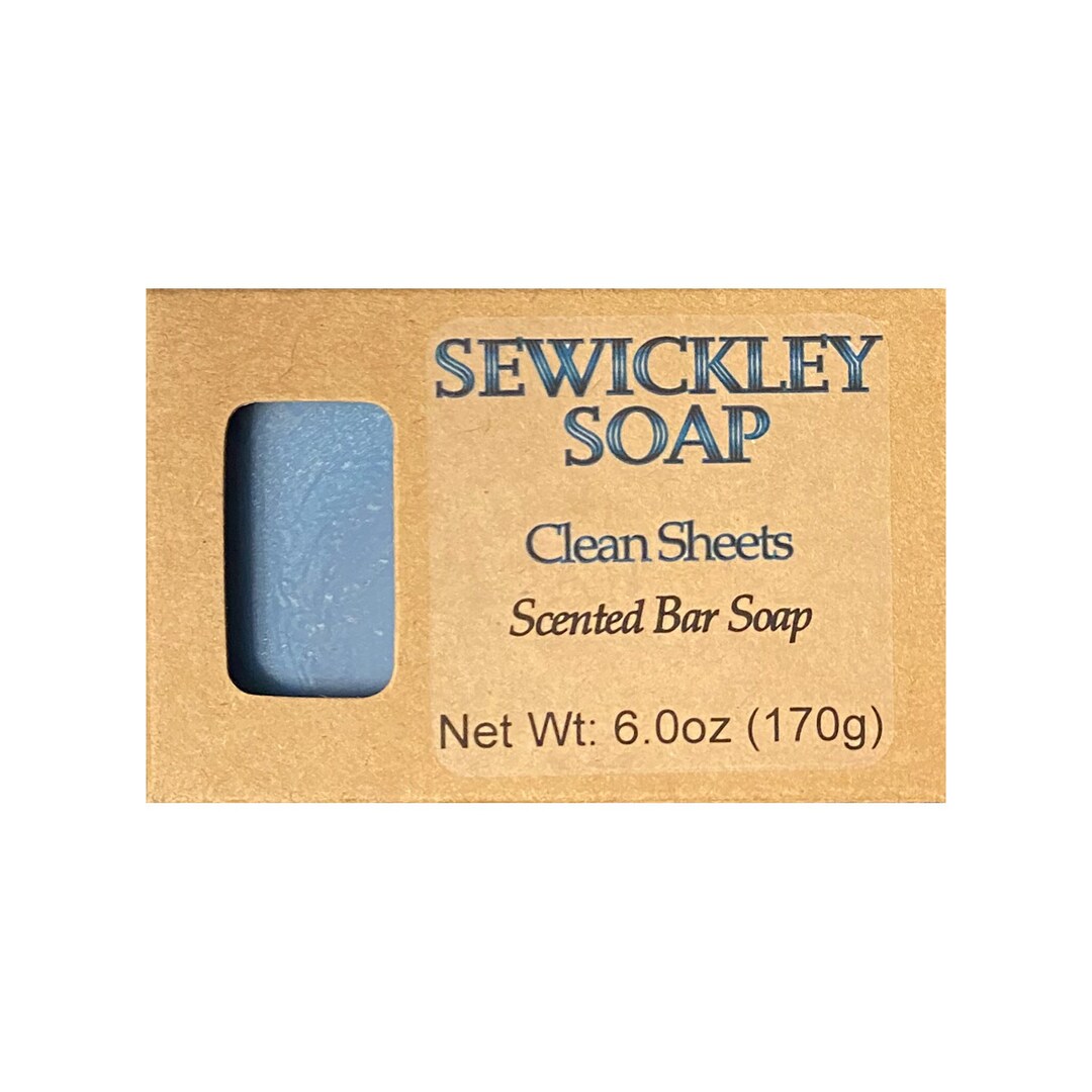 Clean Sheets Scented Bar Soap - Jumbo Bar - Etsy