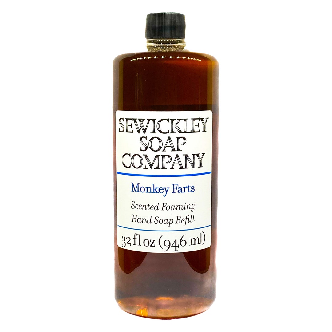 Monkey Farts Scented Foaming Hand Soap 32oz Refill - Etsy