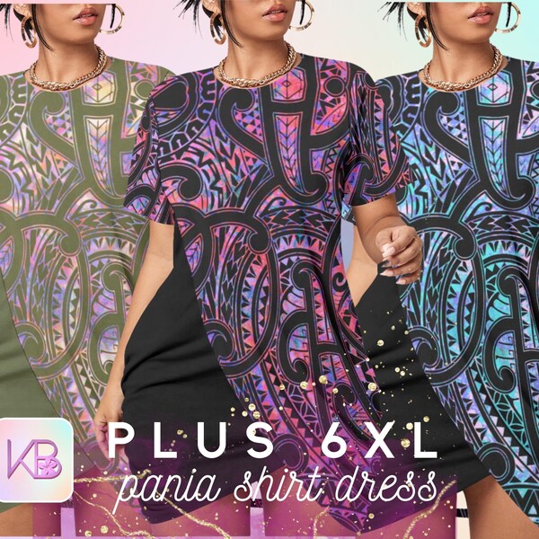Plus Size Samoan Dress - Etsy