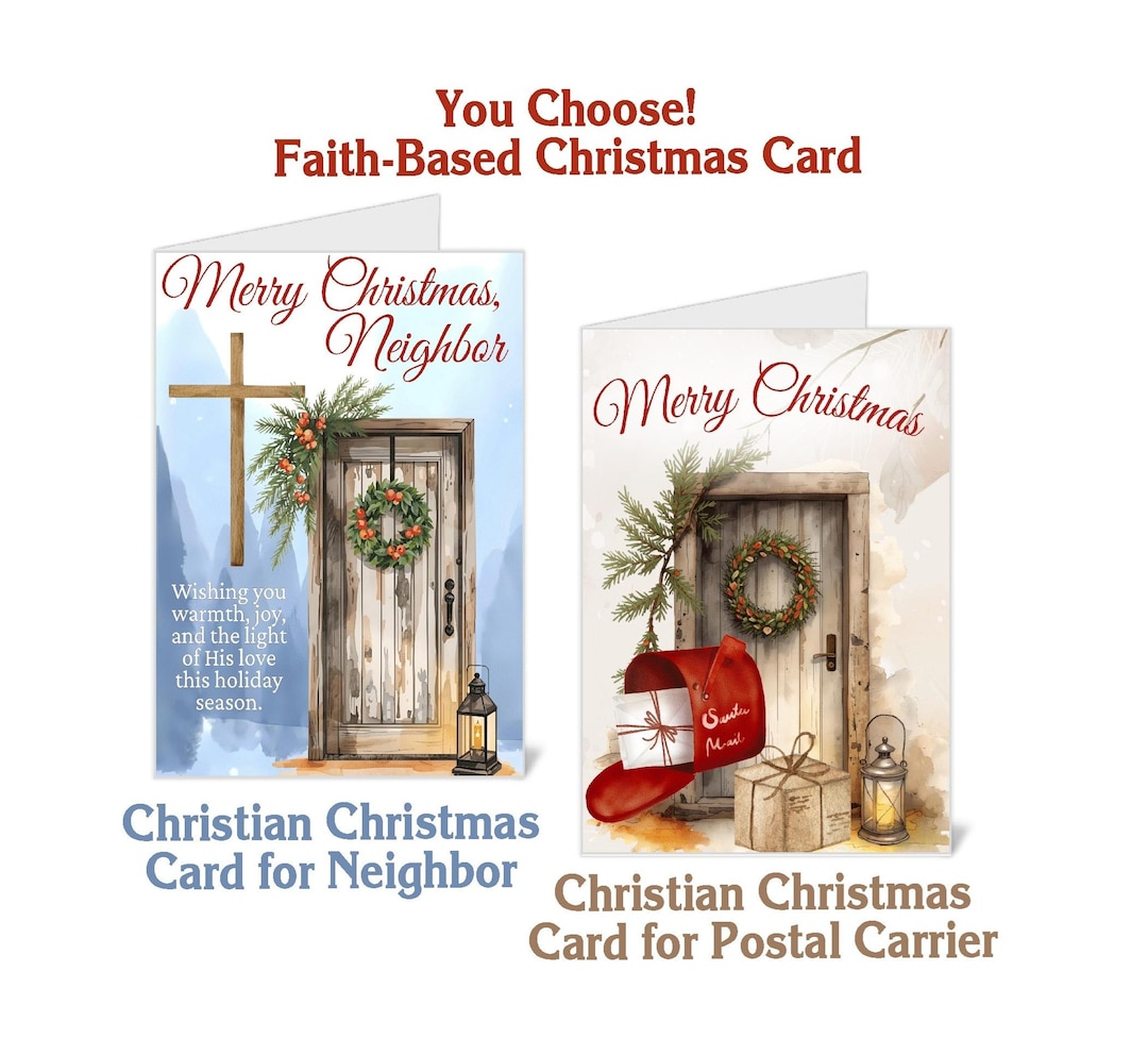 Christian Christmas Greeting Cards | Religious Faith-based Holiday Card ...
