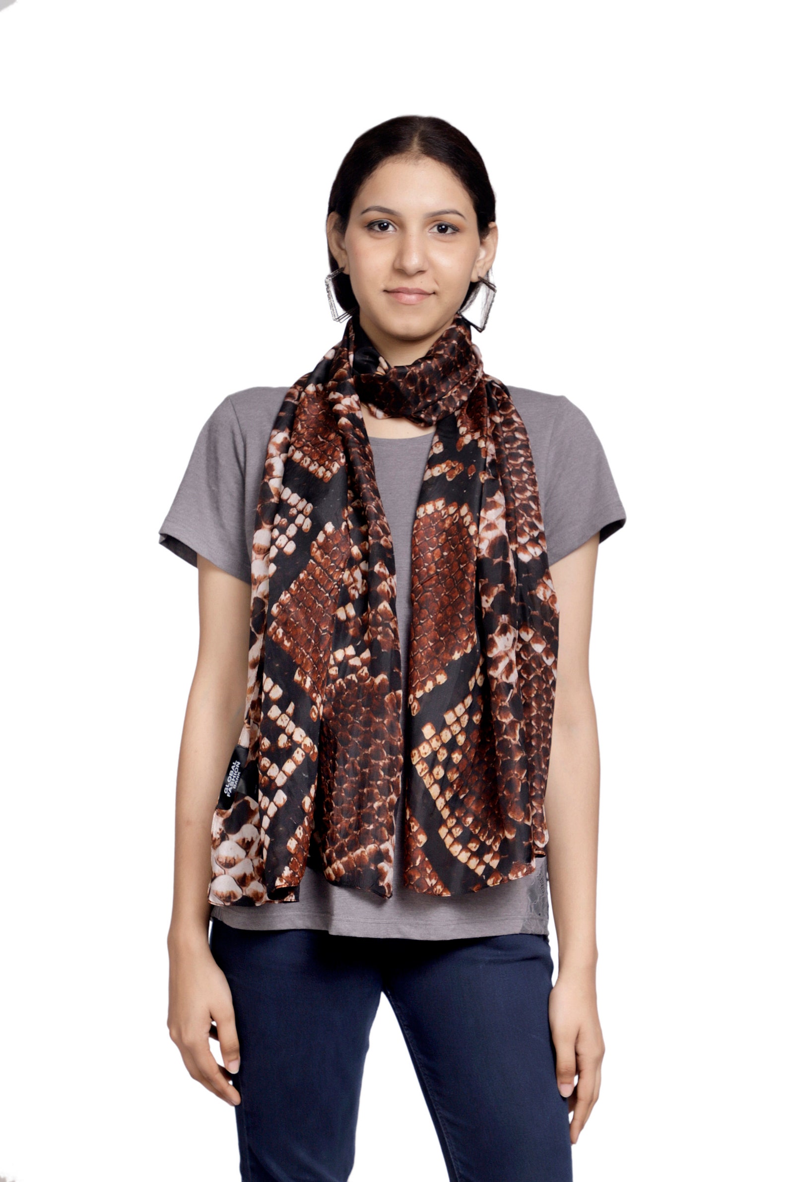 Limited Edition Pure Silk Snake Printed Scarf Flat 50% Off | Etsy