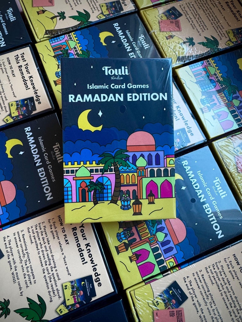 Touli © Islamic Card Game - Ramadan Edition - Etsy
