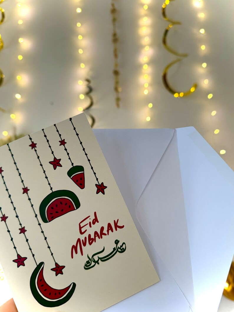 Touli Eid Cards for Palestine - A6 With Envelope - Etsy