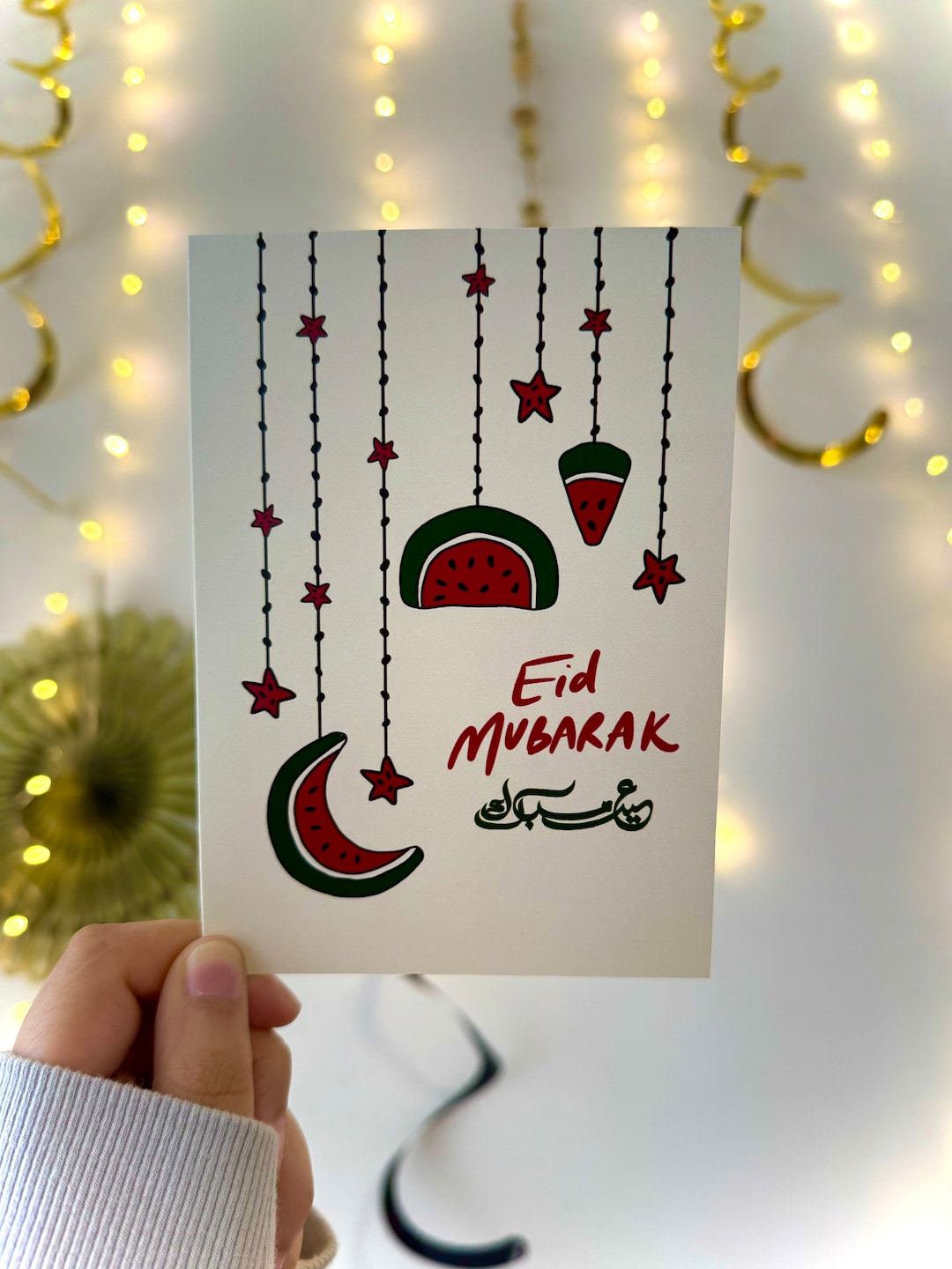 Touli Eid Cards for Palestine - A6 With Envelope - Etsy UK