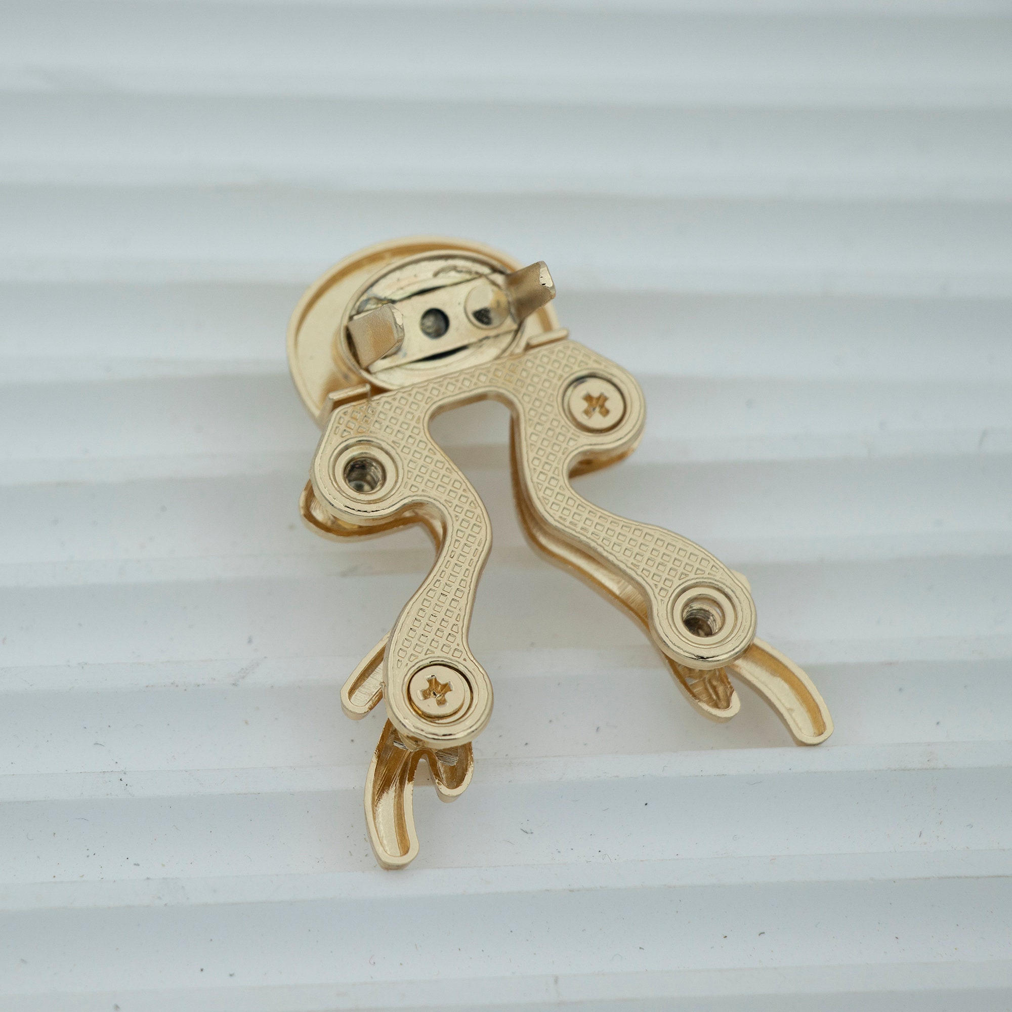 Fashion Antler Twist Turn Lock for Purse Bag Wallet Clutch Making Locks ...