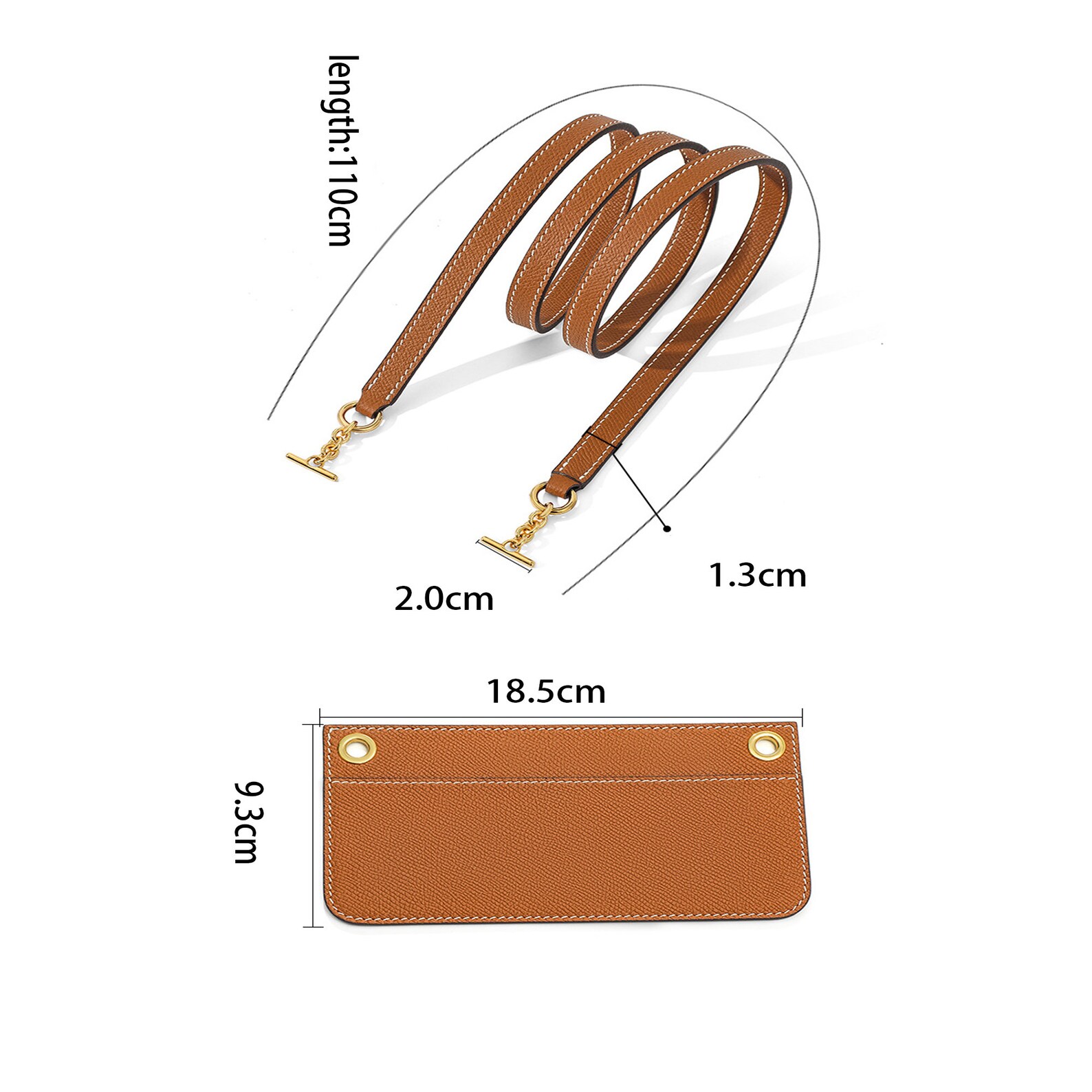 OT Buckle Shoulder Strap Wallet Transformed Into a Crossbody Bag With a ...