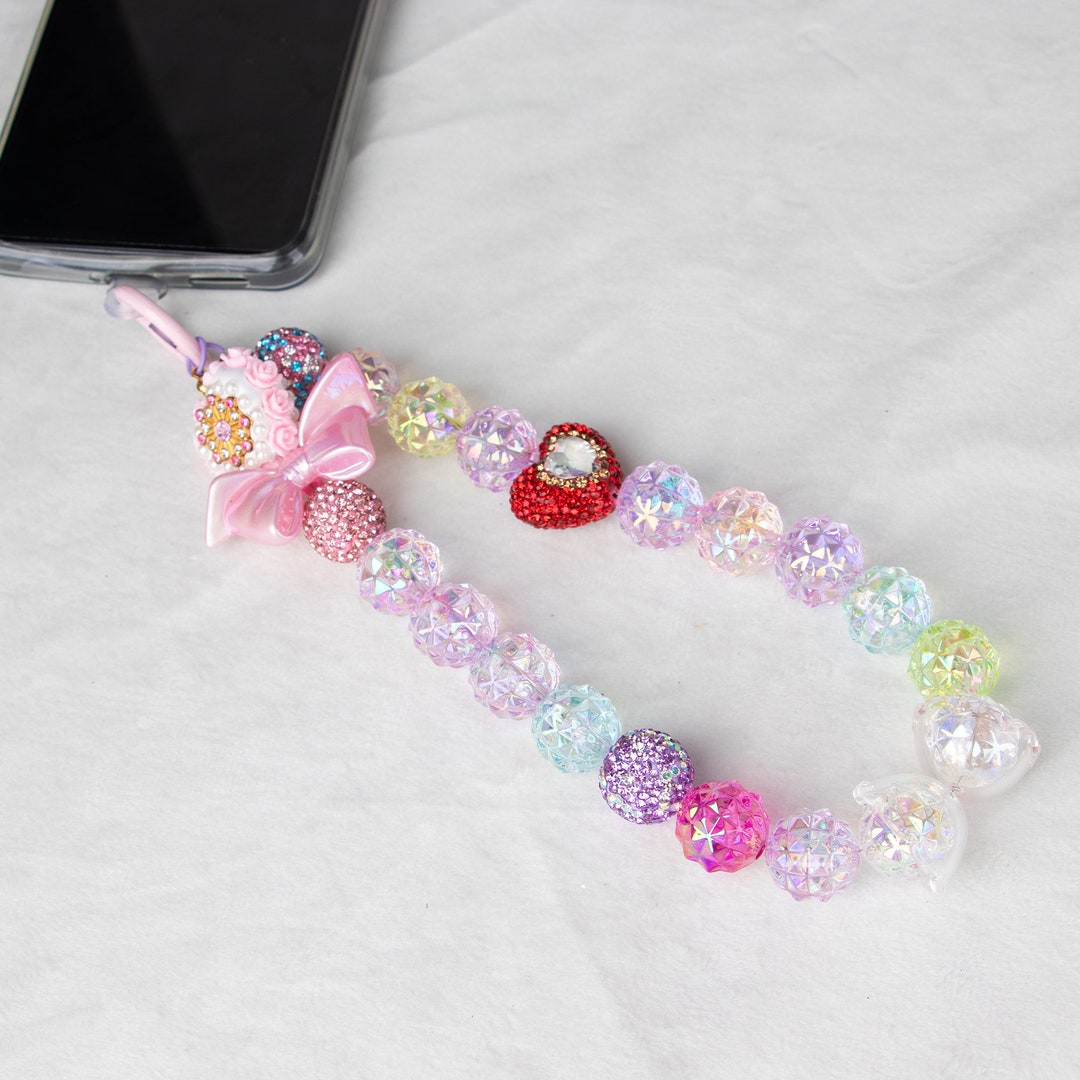 Handmade Phone Chain Strap Bag Chain Strap Phone Charms Bag Charms ...