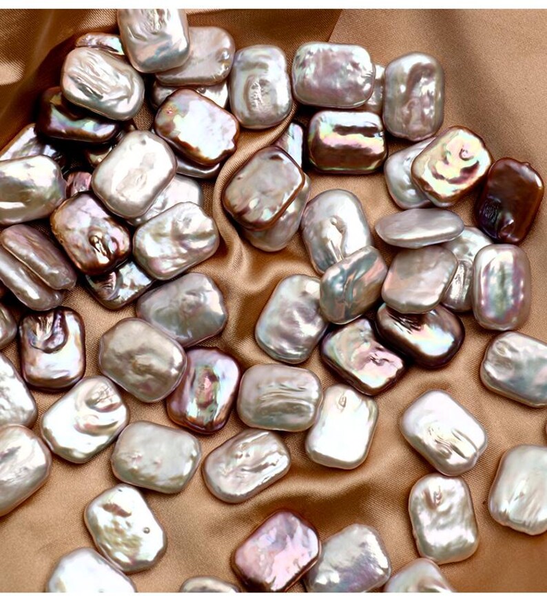 Perlas de agua dulce barrocas: Materiales para manualidades con ...
