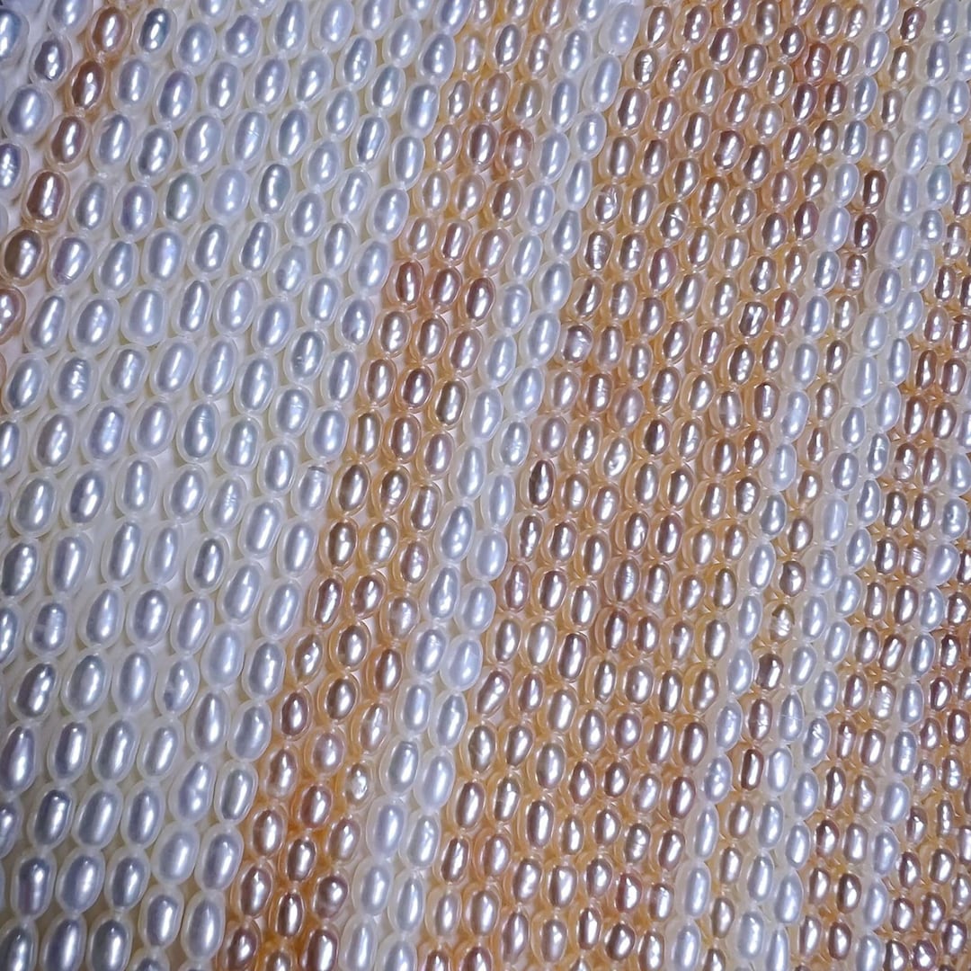 3.5mm Teardrop Uniform Smooth Nucleus-free Strong Luster Natural ...