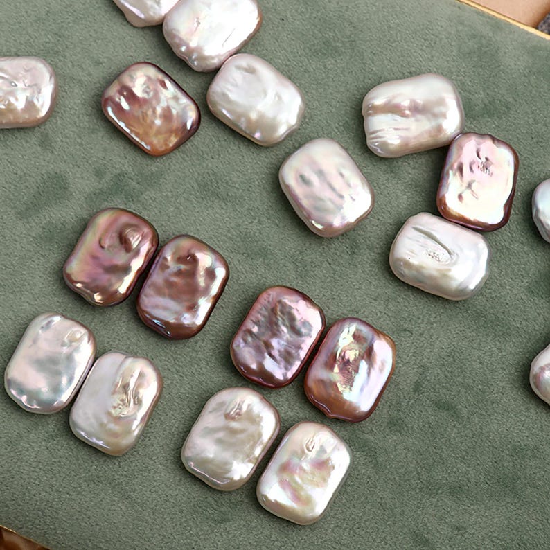 Perlas de agua dulce barrocas: Materiales para manualidades con ...