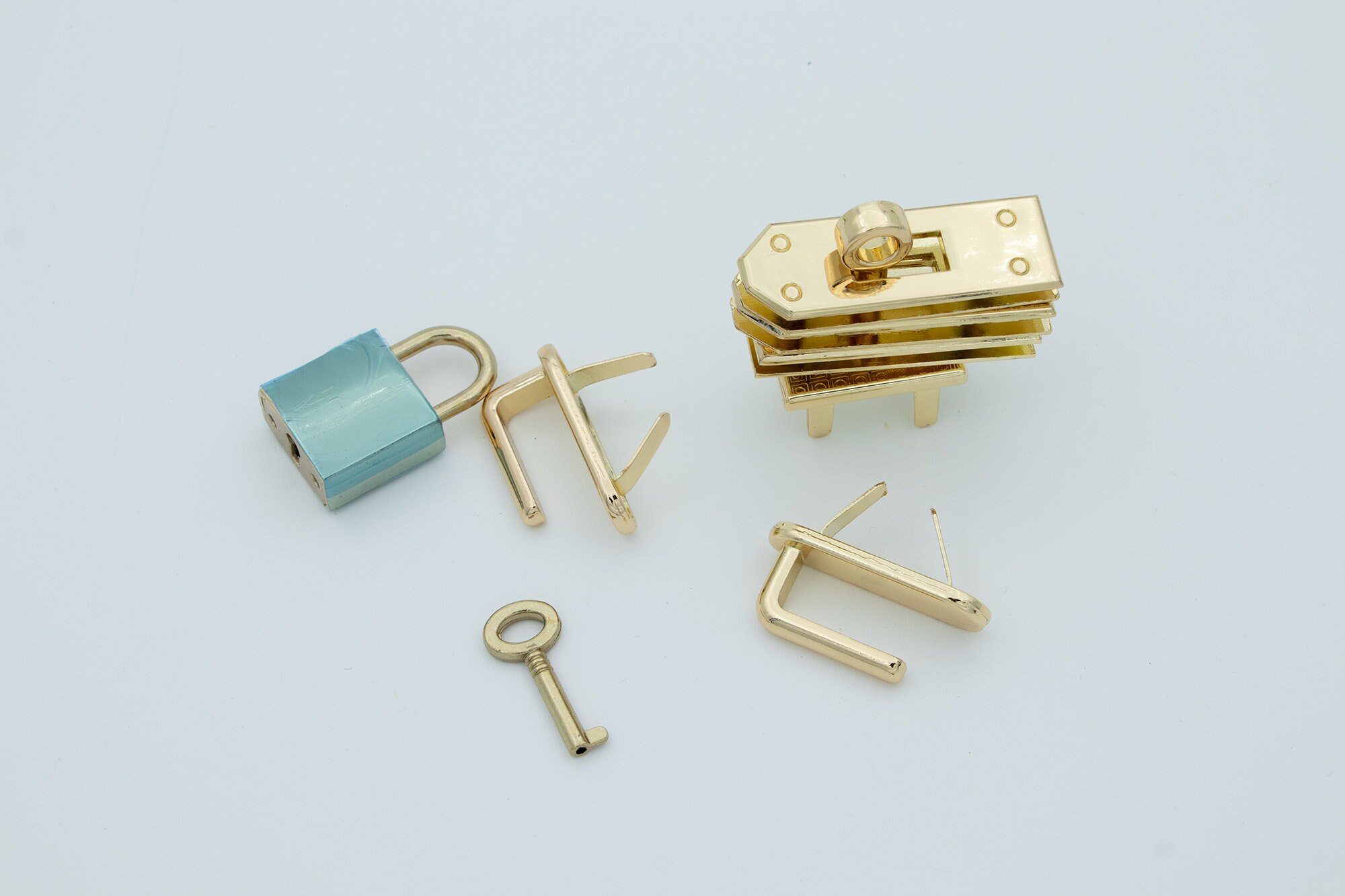 Gold Luggage Lock Set Bag Accessories Hardware Purse Notions - Etsy