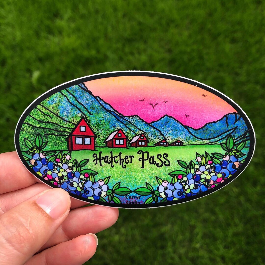 Hatcher Pass Sticker - Etsy